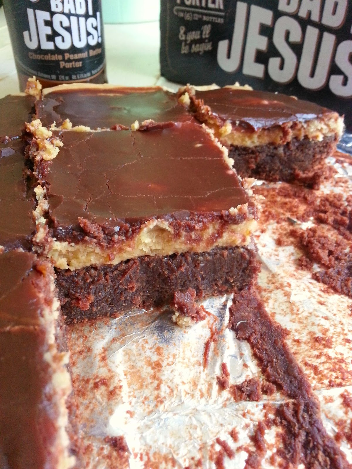 chica chocolatina: Sweet Baby Jesus Beer Brownies