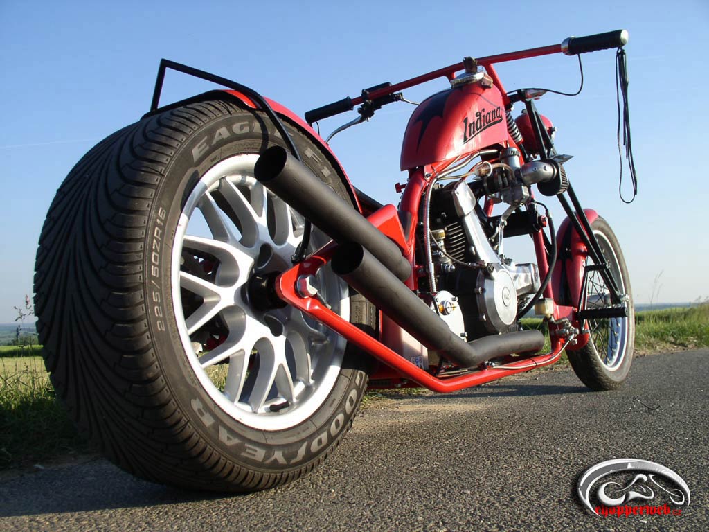 Tana delle Moto: Ducati Indiana 650 in versione Chopper..!