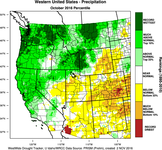 Inland Northwest Weather Blog: Record Wet October! And when will it snow?