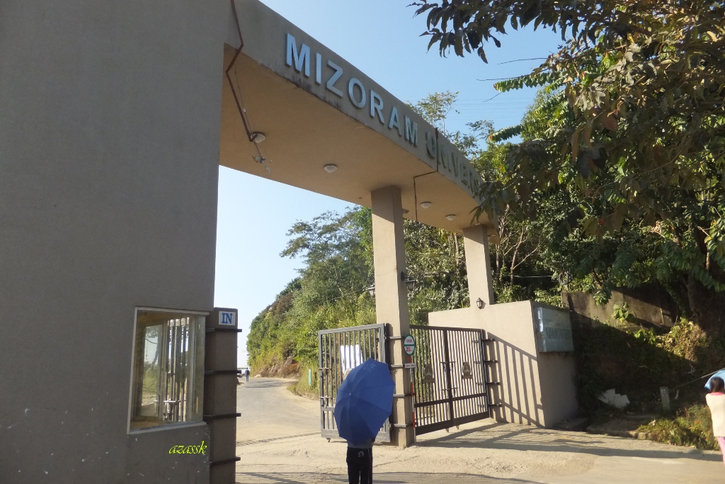 Calm-Sojourner: Mizoram University Campus