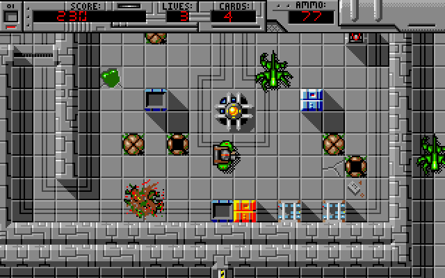 Atari ST games website: Alien Thing