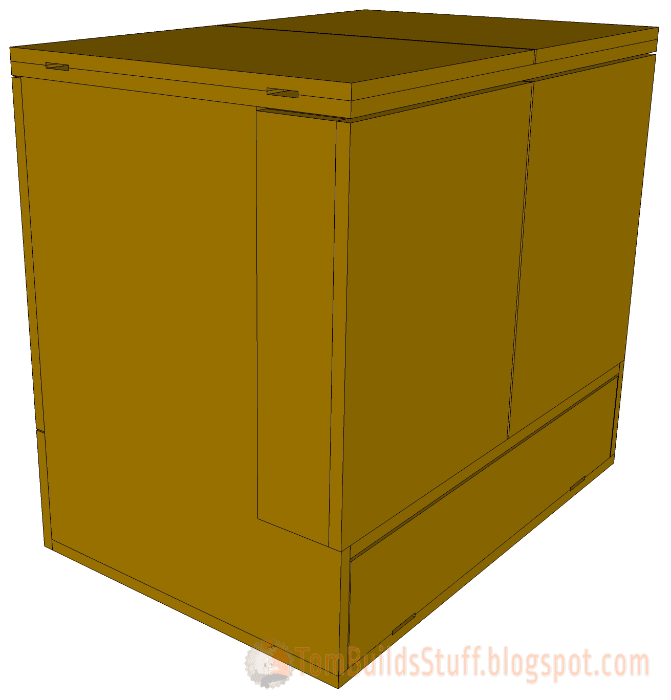 Camping Kitchen Chuck Box Plans