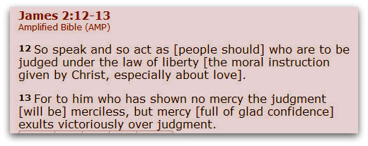 Patterings: How to Avoid Showing Favoritism - James 2:1-13