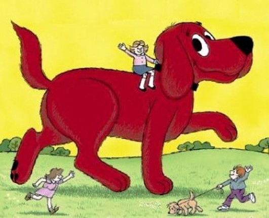 GalleryCartoon: Clifford the Big Red Dog Cartoon Pictures