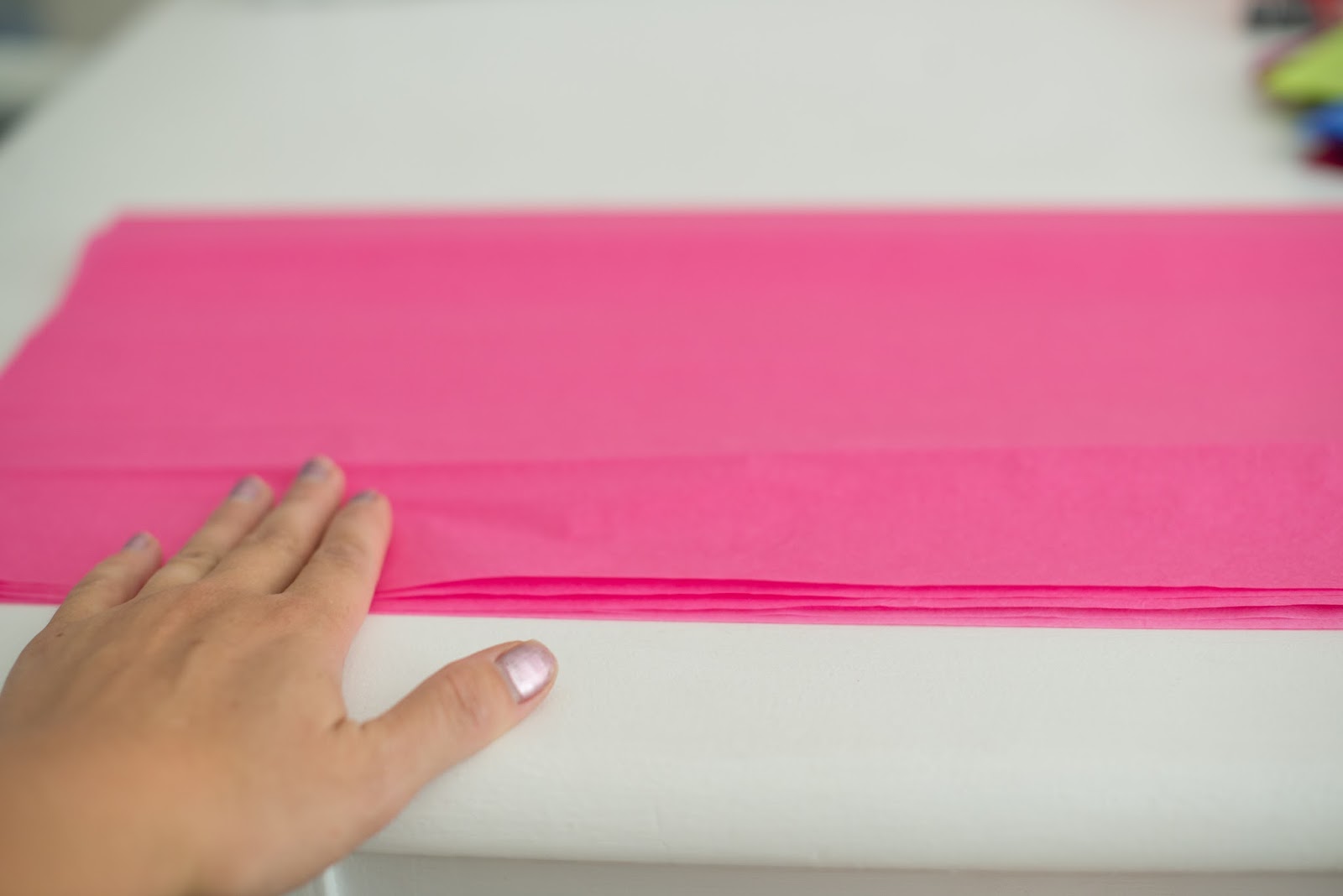 Domestic Fashionista: Tissue Paper Party Decorations