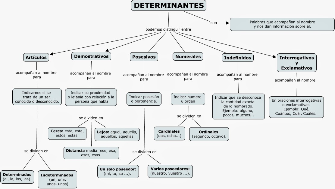 Dale a la lengua!: Adjetivos determinativos.