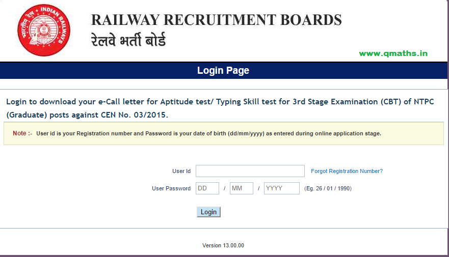 Start Date of Downloading of Admit Card : 09.06.2017