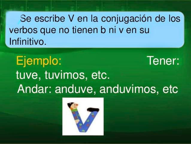 Maestro San Blas: verbos