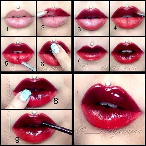 15 tutoriales para maquillar tus labios | Belleza DIY