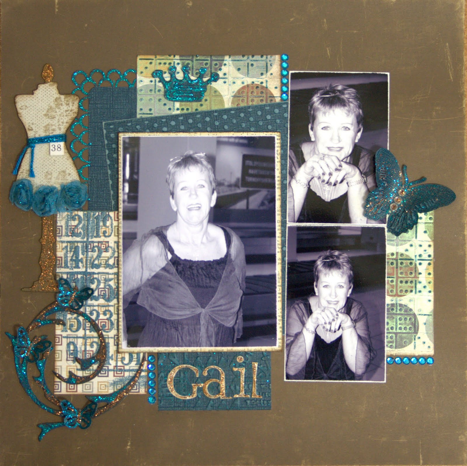 scrapbook studio: Cuttlebug Layout