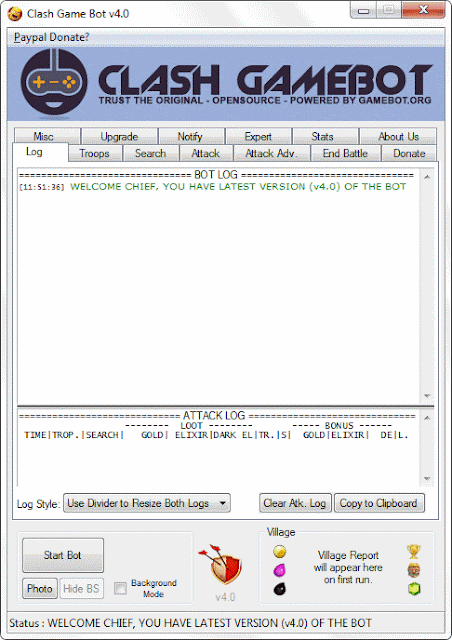 Latest Gamebot For COC - CHEAT AND TUTORIAL