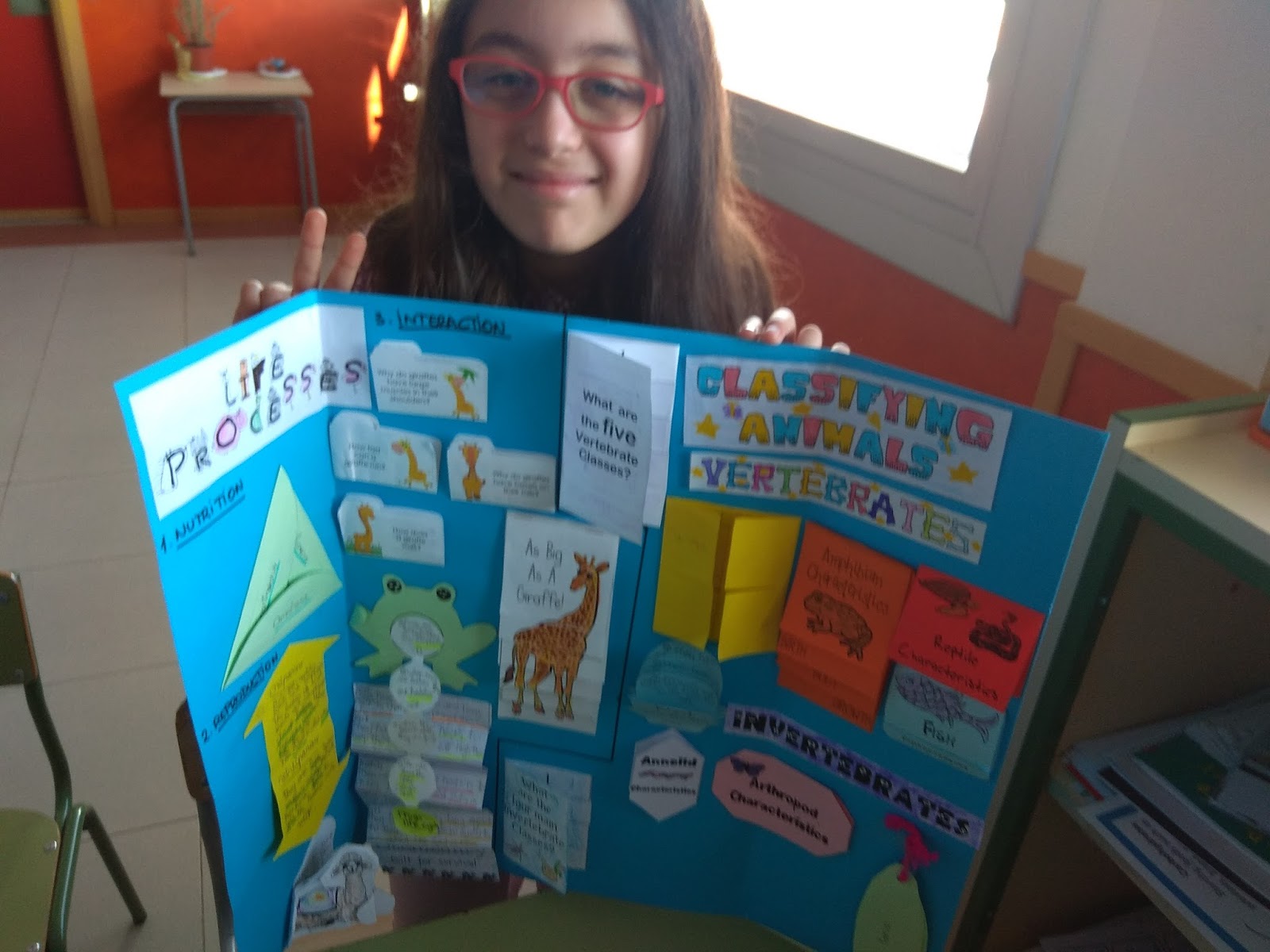 ENGLISH: 3rdA SCIENCE LAPBOOK FINISHED!