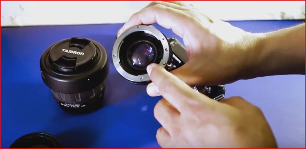 How to adapt a Focal reducer to Sony NEX-F3 camera