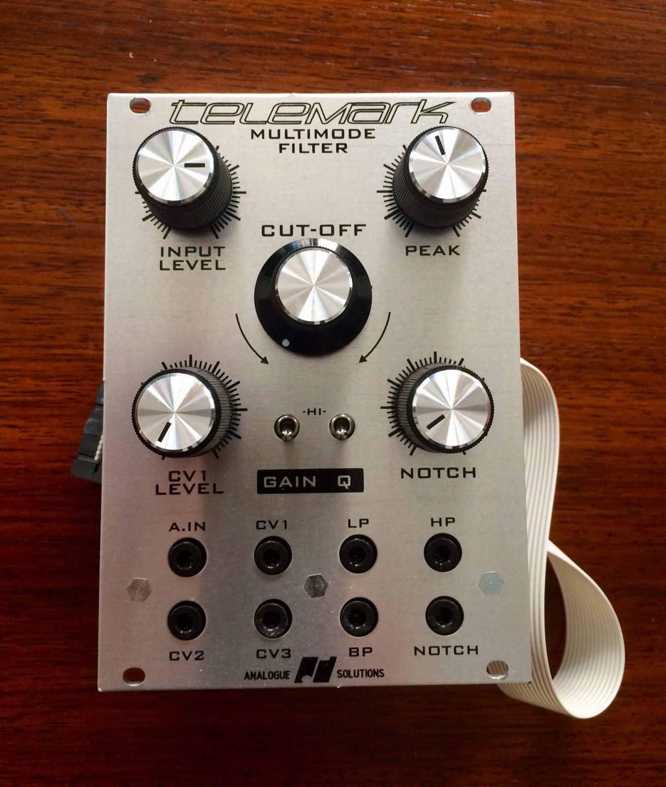 MATRIXSYNTH: ANALOGUE SOLUTIONS TELEMARK MULTIMODE FILTER EURORACK SYNTH