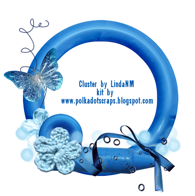 Graphic Groupies: Color Perfect Blue Cluster Frames