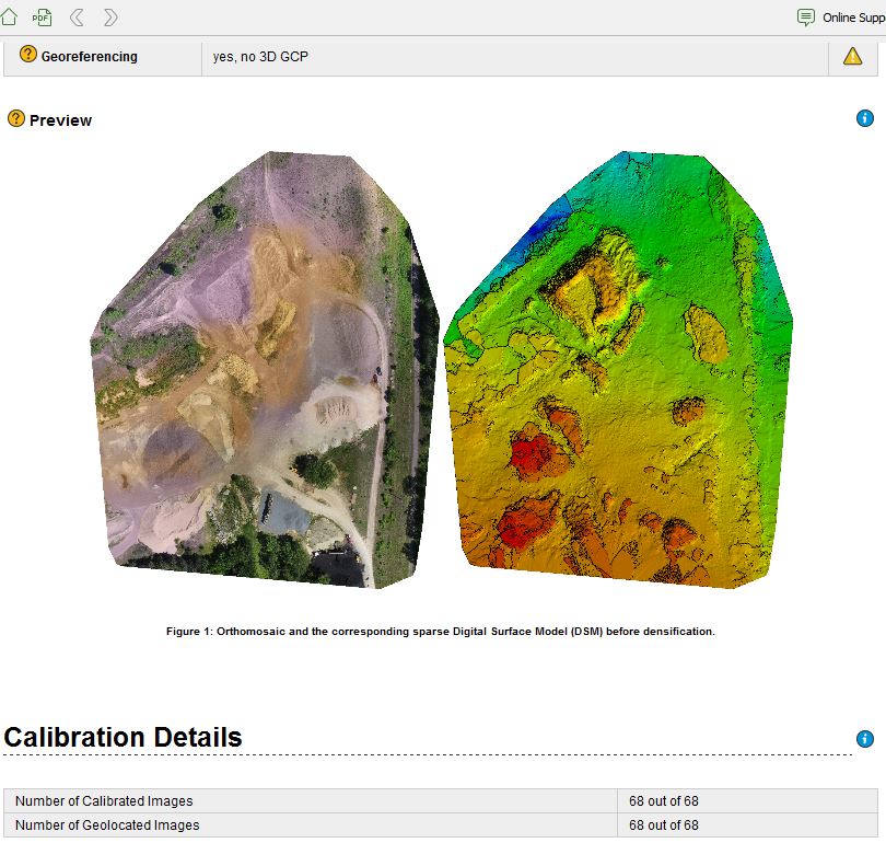 Geospatial Field Methods: UAV image processing: Orthorectified image