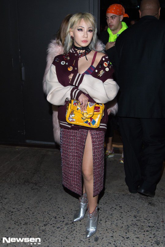 CL continues to make rounds at NYFW in interesting looks