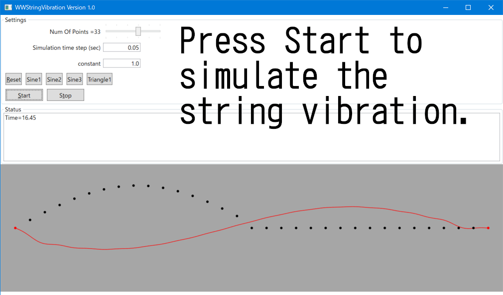 yamamoto2002 Hobby Computing: String Vibration problem