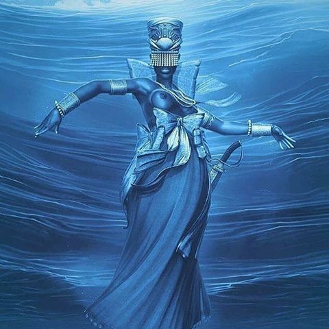 YEMAYA OKUTE o OKUTI (LA BRUJA Y MACHETERA).