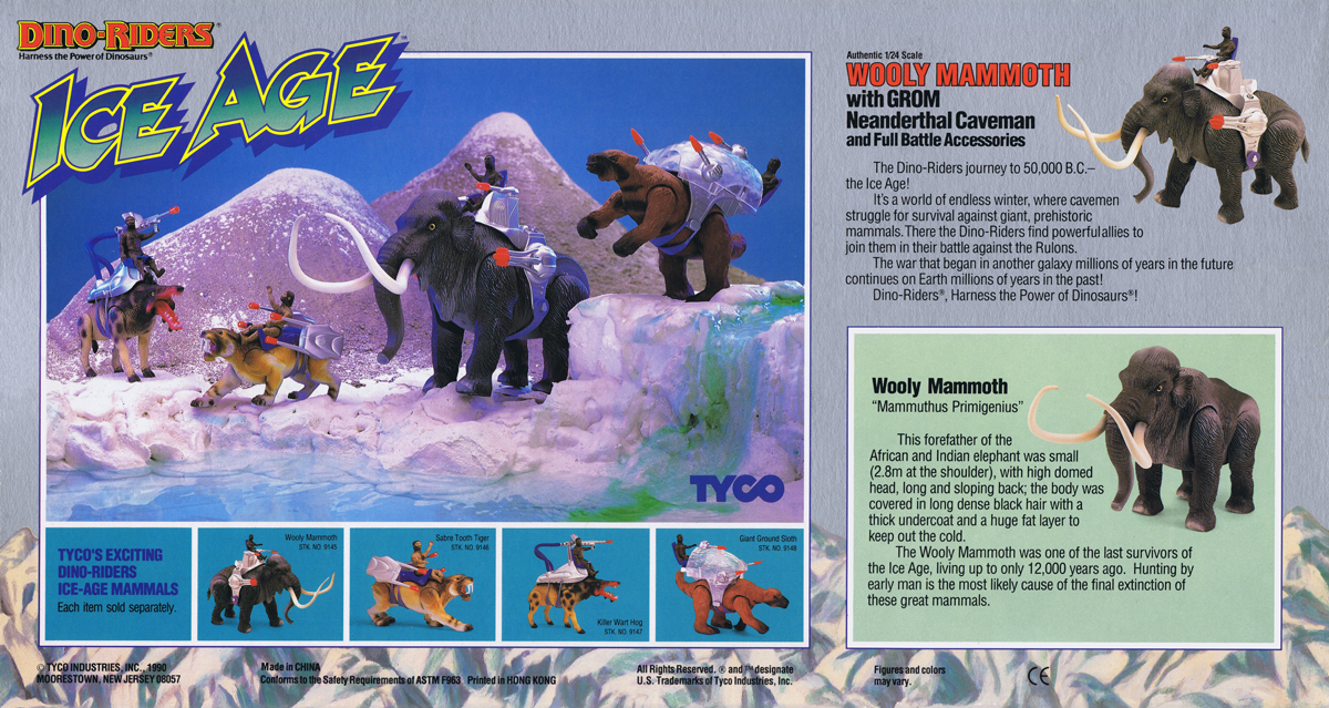 Dino riders vhs ice age adventure - iallka