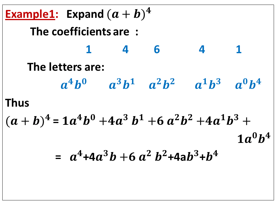 Math11: CHAPTER 2: BINOMIAL EXPANSION