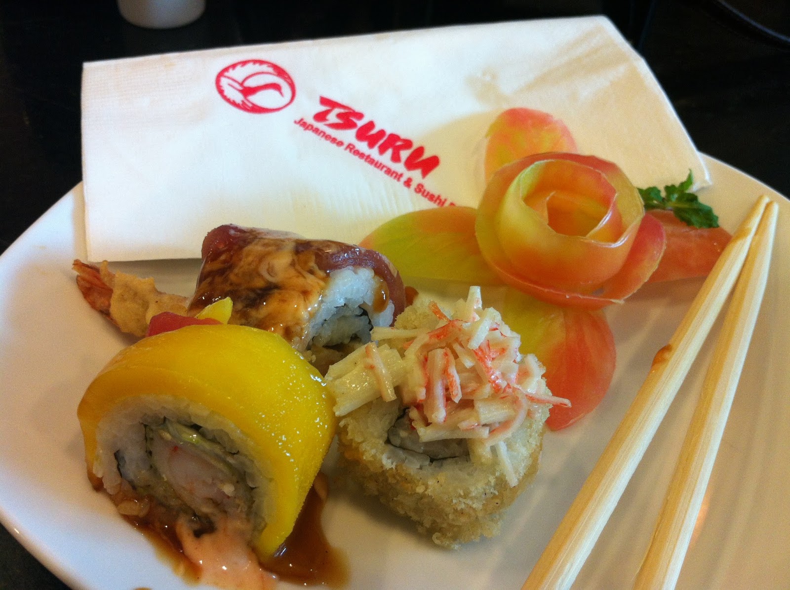 Authentic Japanese Rolls at Tsuru - It's Where You At