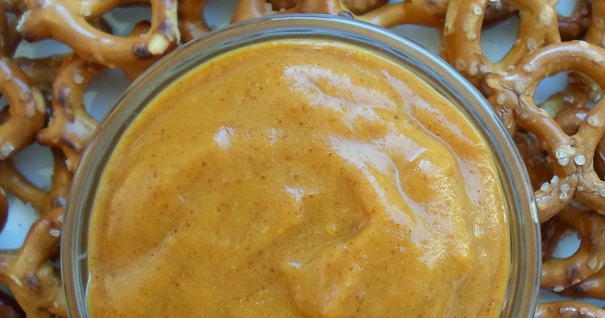 Happier Than A Pig In Mud: Pumpkin Mustard Dip for Pretzels