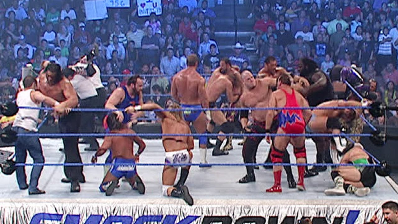 Historia del Wrestling: 20 Man Battle Royal, WWE Smackdown 20/07/2007