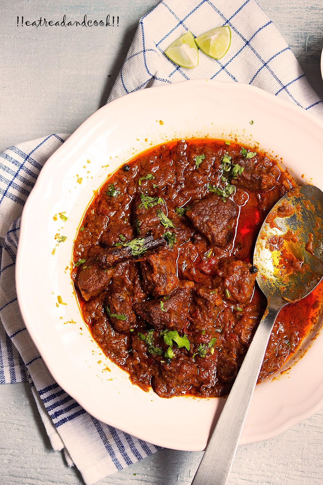 Nepali Mutton Curry~Khasi Ko Masu