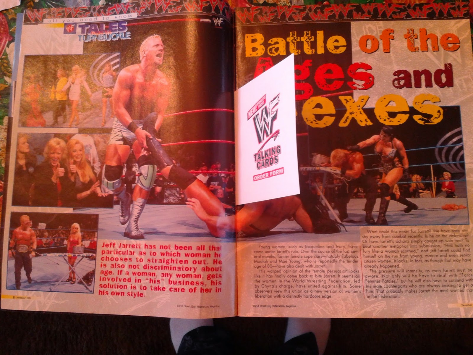 What the World Was Reading: WWF Magazine - December 1999 - Scott's Blog ...