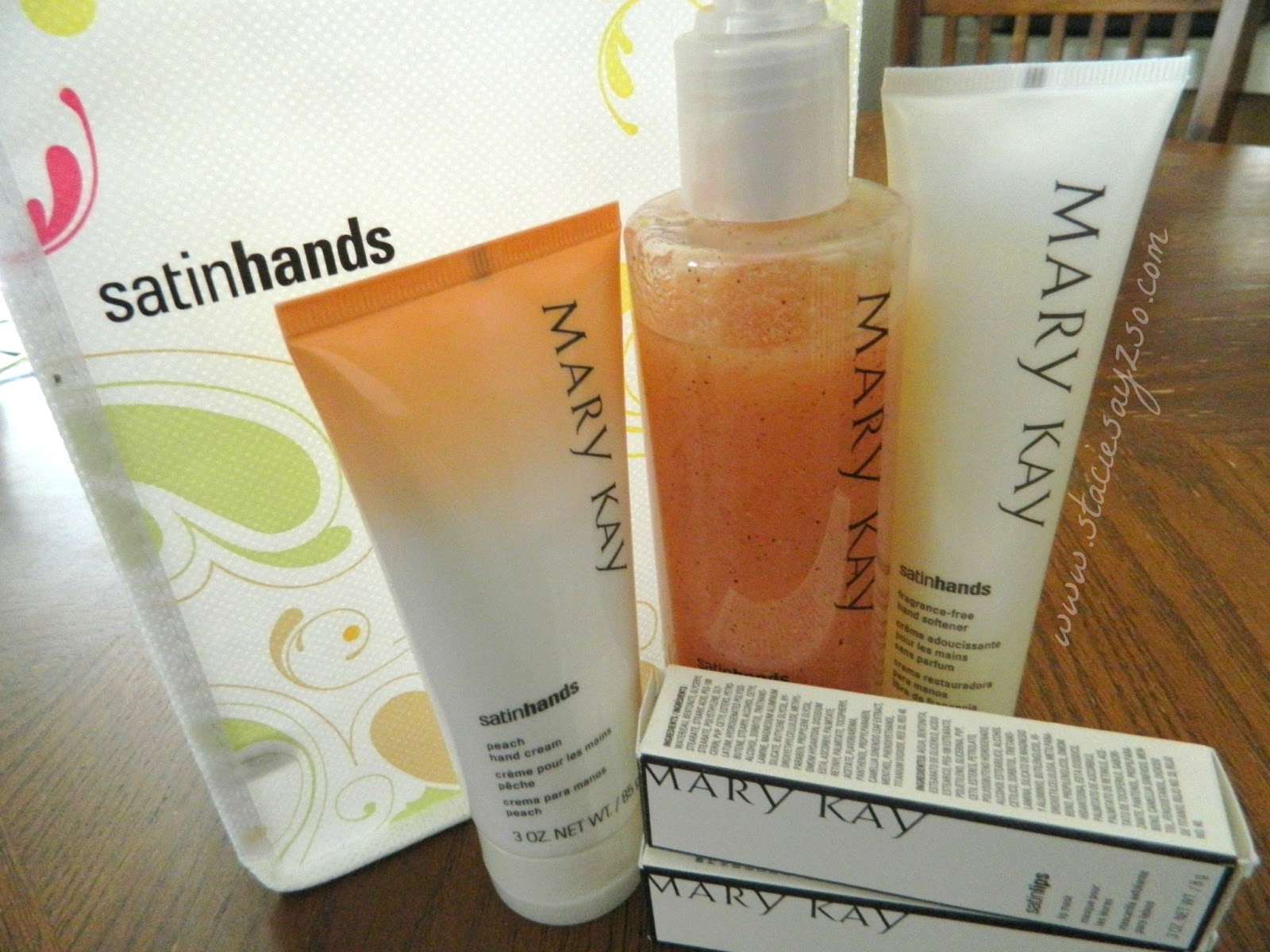 Mary Kay Satin Lips And Hands Review Giveaway Closed Stacie Raye