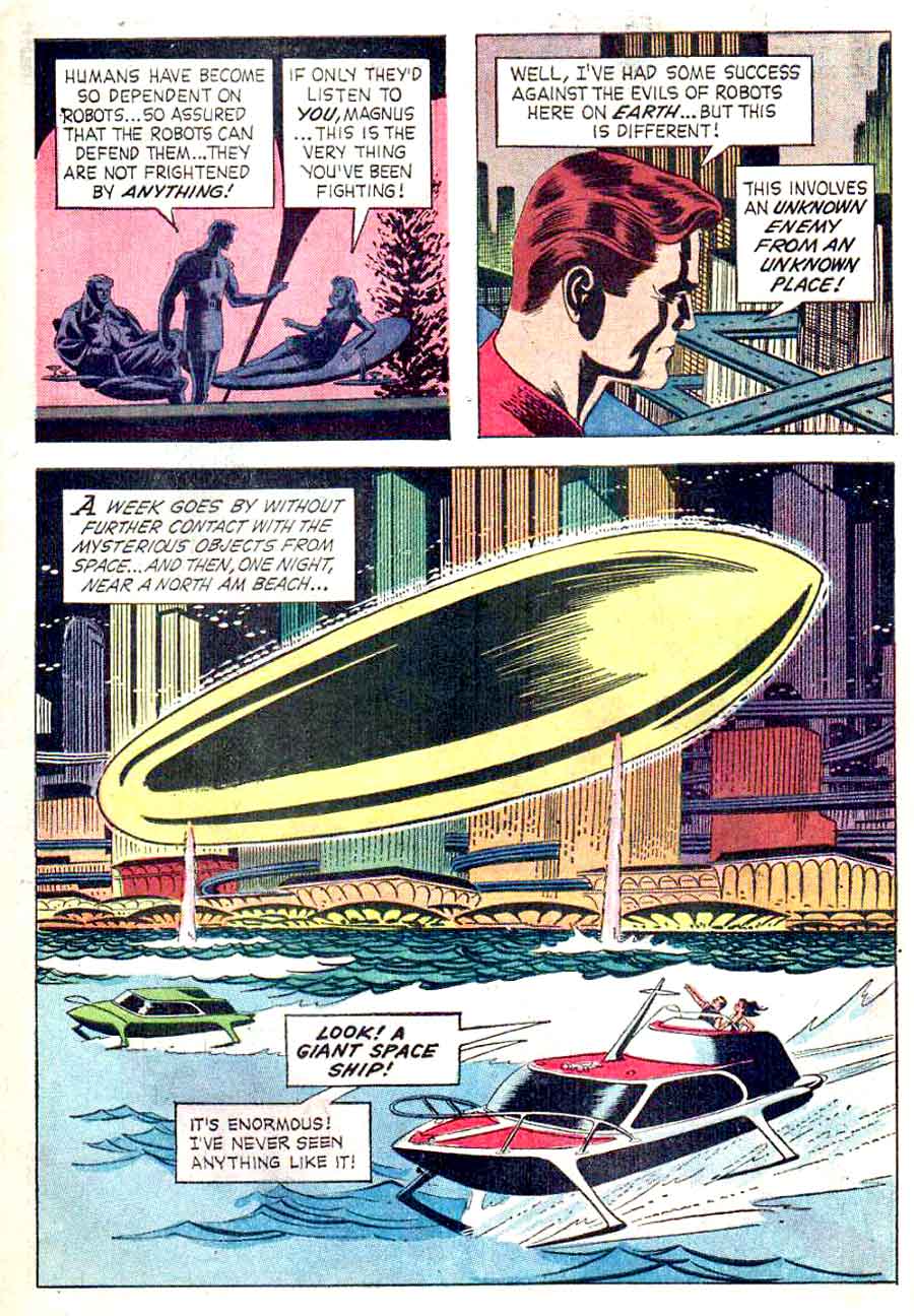 Magnus Robot Fighter #3 - Russ Manning art - Pencil Ink