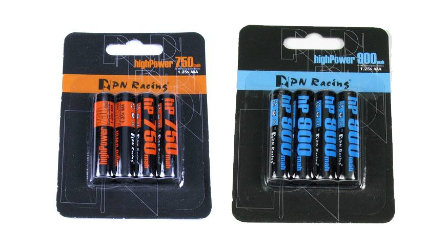 ミニッツに最適! PN Racing「High Power 750mah/900mah Ni-MH Rechargeable AAA ...