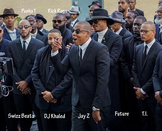 DJ Khaled brings Rappers Jay Z,Future,T.I.,Rick Ross,Fabolous,2 Chainz ...
