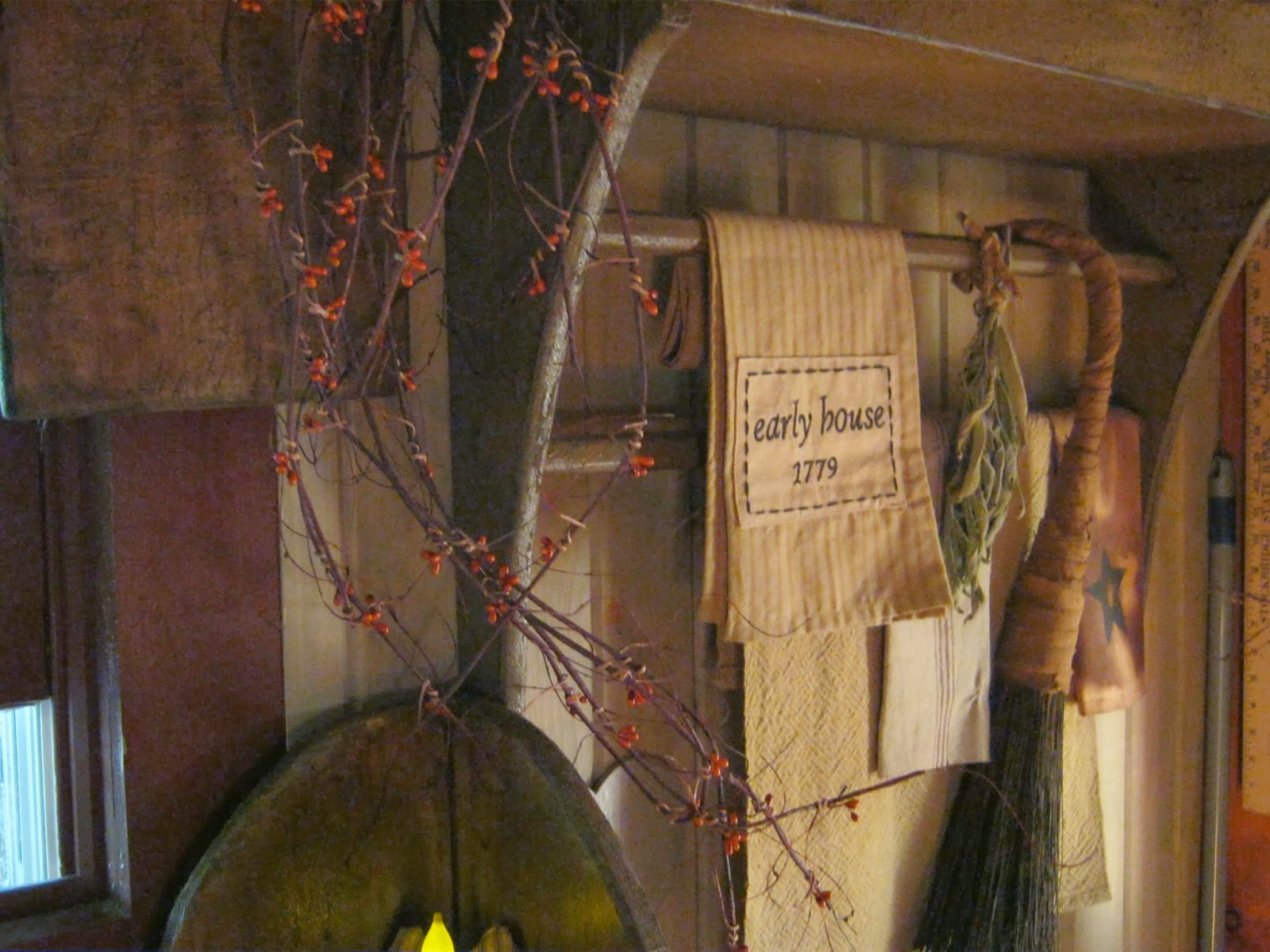 Primitive Passion Decorating: Our new Primitive Make-do chair :0) from ...