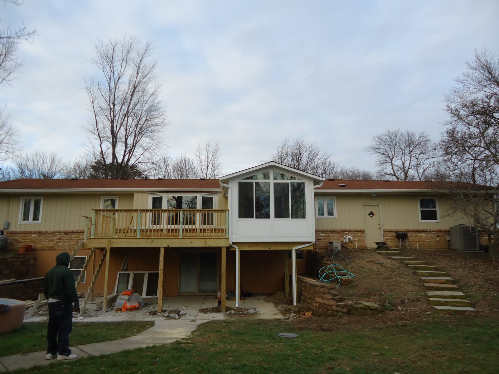 Dallas four seasons: ELEVATED SUN ROOM ON CONSERVA DECK