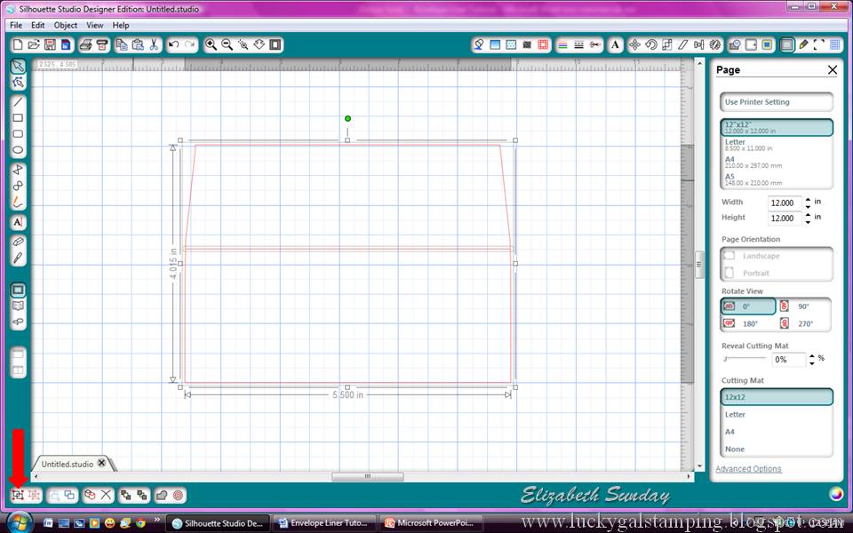 Luckygal Stamping: Silhouette Cameo Tutorial
