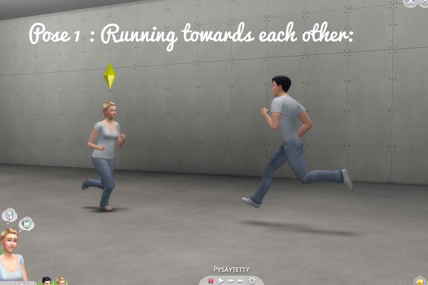 TS4: Running into Each Other - Couple's Pose Set | History Lover's Sims ...