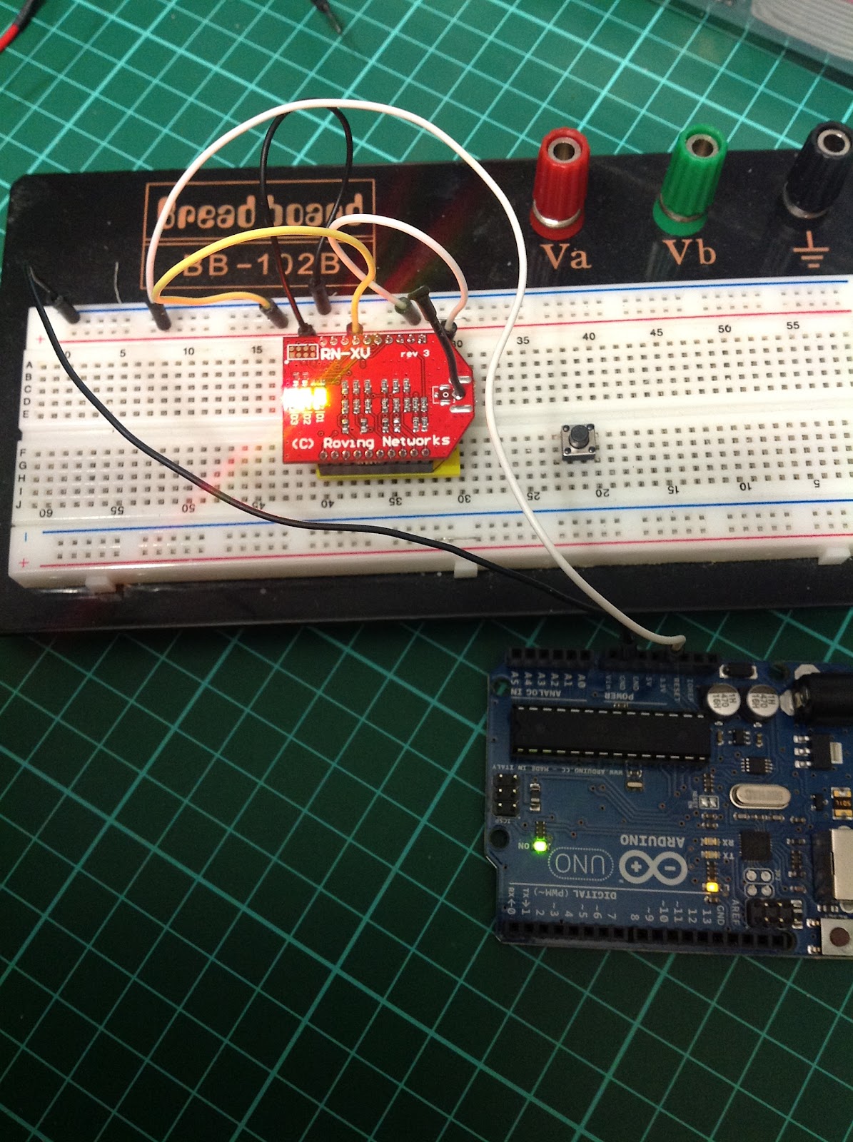 Get started with Wifly RN-XV module