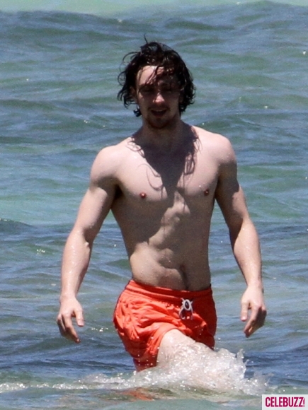 Rupert Friend Shirtless