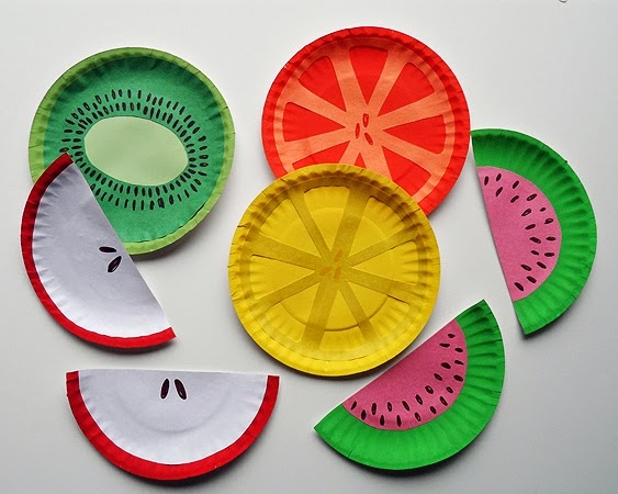 paper plates art ideas ~ 3d easy origami for kids