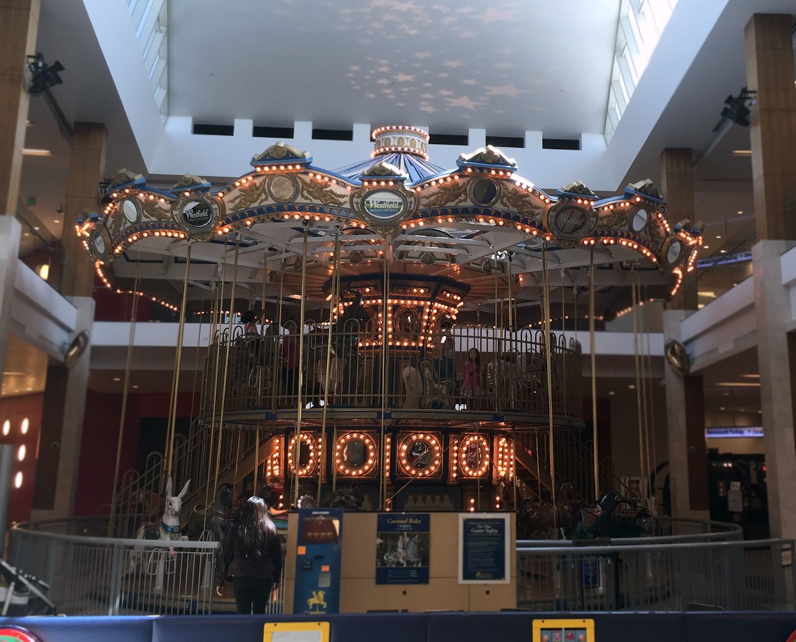 Yarn Tails: Double-Decker Carousel