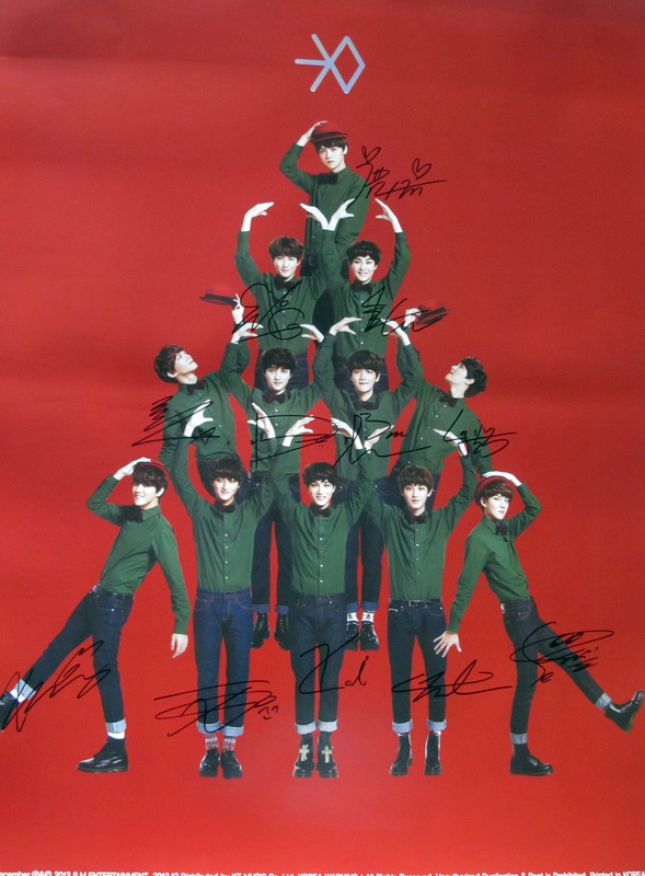 EXO Signed Posters ~ iKPOP STORE