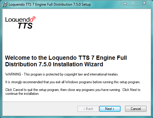 Como Instalar Loquendo TTS 7 Director