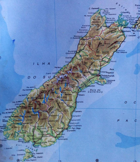 New Zealand - Geographical Maps of New Zealand ~ Klima Naturali™