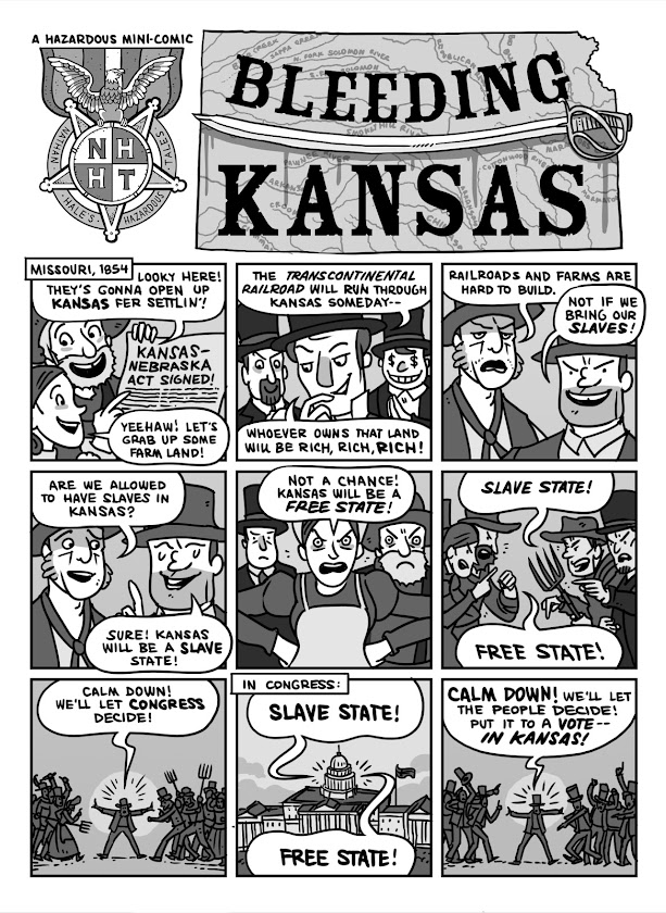 Nathan Hale's Hazardous Tales: Bleeding Kansas Part 1