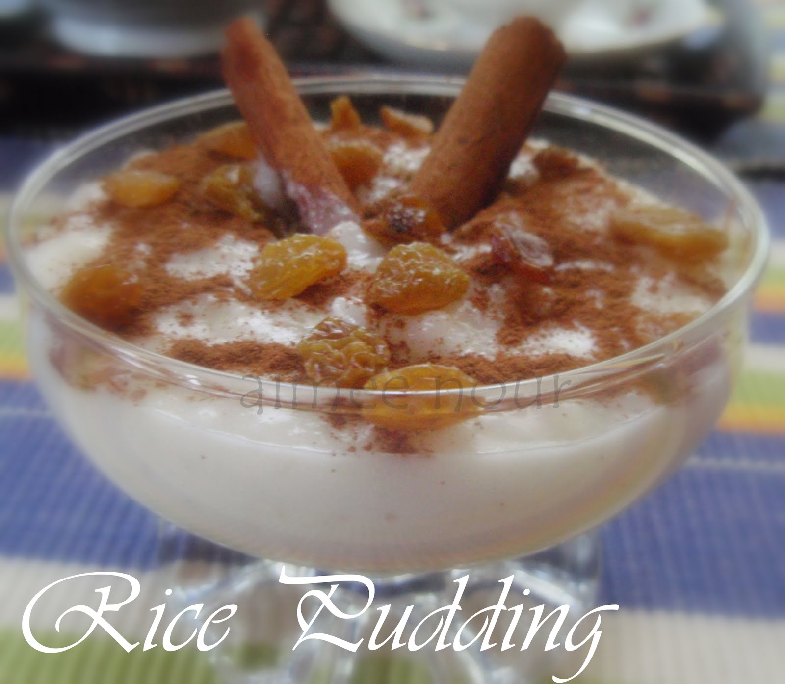 flavours of asia: Rice Pudding