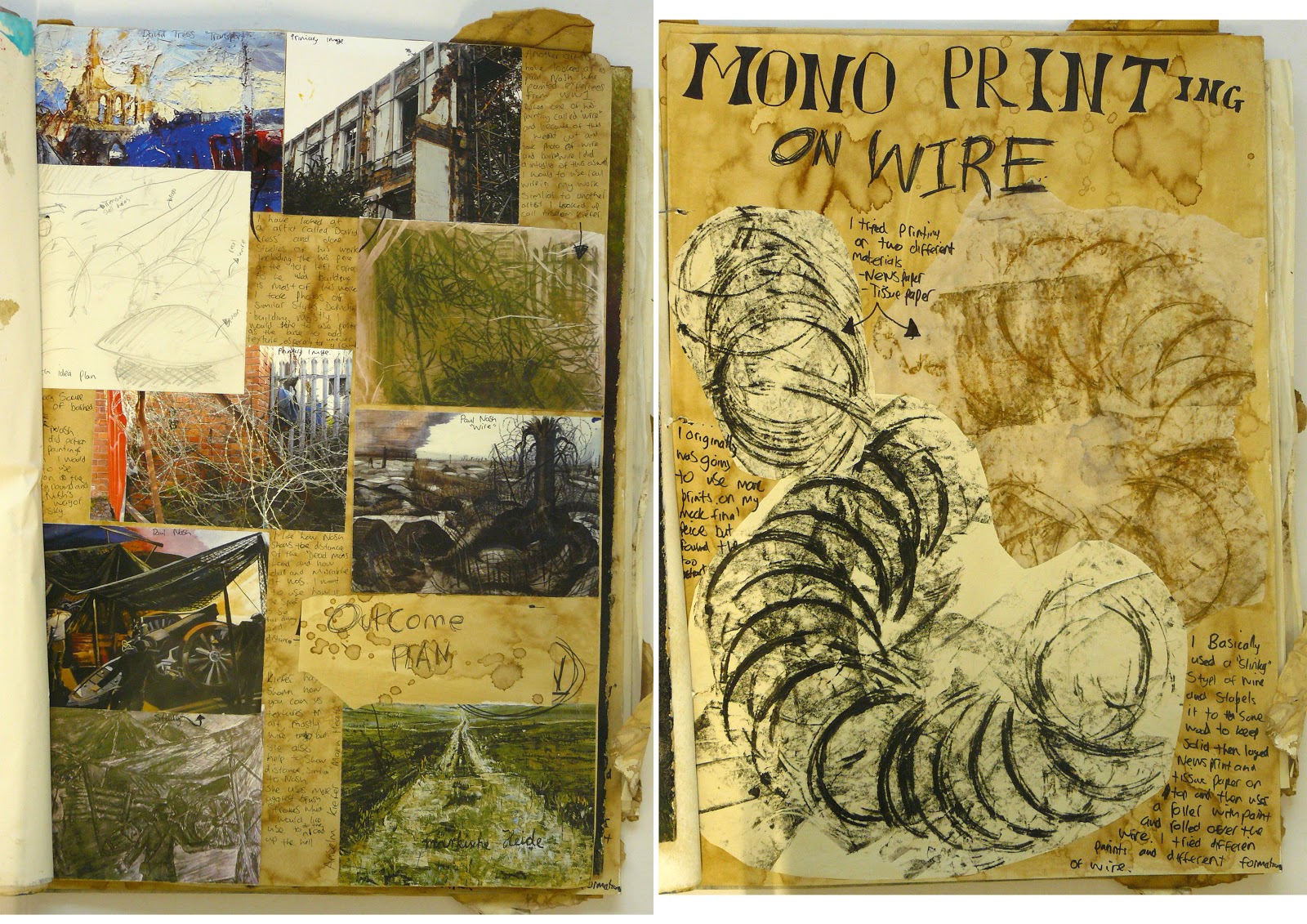 ArtHive: Example Fine Art Project: Unit 1 (AS coursework)