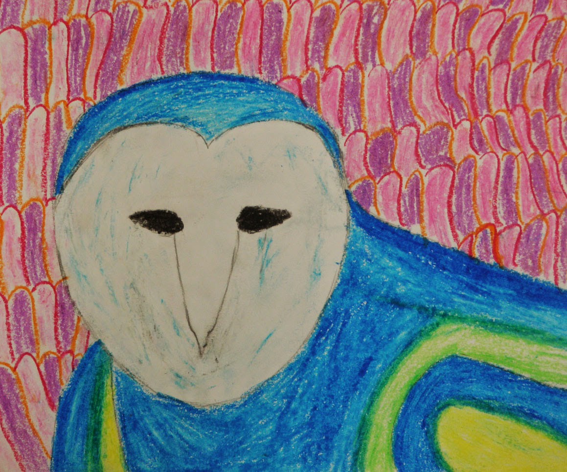 Jerdee's Art Classes: Animals in Art: Oil Pastel Drawings