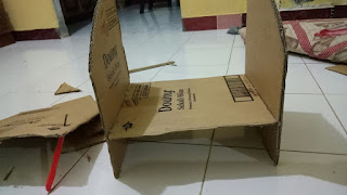 Kuyimuct-Yell: Cara Membuat Rak Dari Kardus Bekas Step By Step Mudah Senang